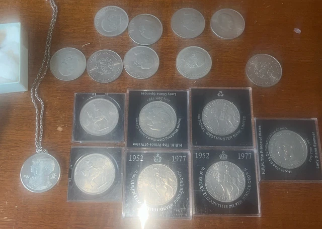 BRITISH MEDAL TOKEN Coin Collection The Royals $70.00 - PicClick AU