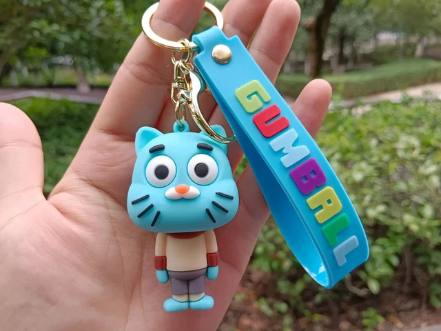 THE AMAZING WORLD Of Gumball Characters 3D Keyring Keychain Bag ...