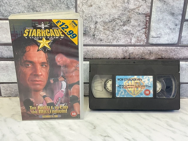 WCW STARRCADE 1999 VHS 2000: Rare Pay Per View - Wrestling Sting ...