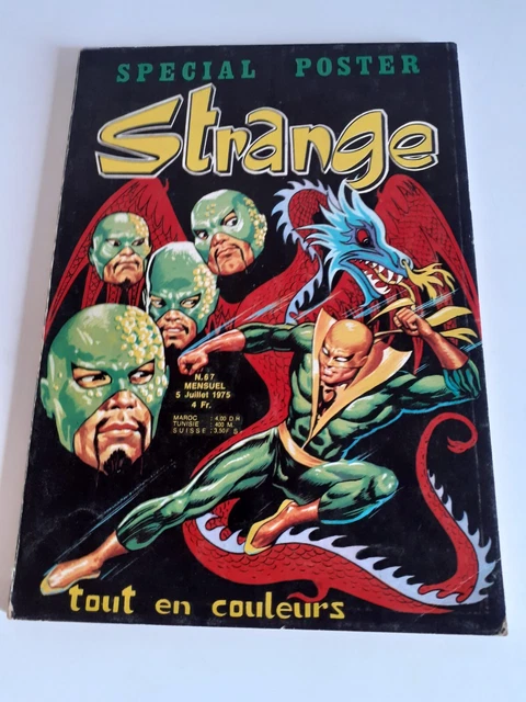 STRANGE N° 67 Les Super Héros De Stan Lee Juillet 1975 EUR 35,00 ...