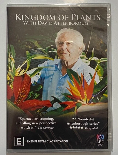 KINGDOM OF PLANTS With David Attenborough DVD Region 4 PAL ABC Brand ...