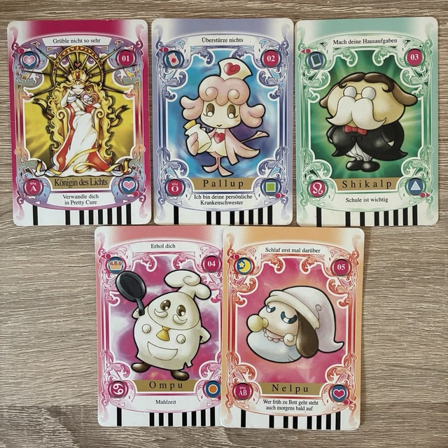 FUTARI WA PRECURE pretty cure glitter force german version card commune ...