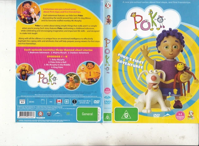 POKO-2003-POKO'S FIRST ADVENTURES-[5 Episodes]-Animated Po-DVD EUR 40 ...