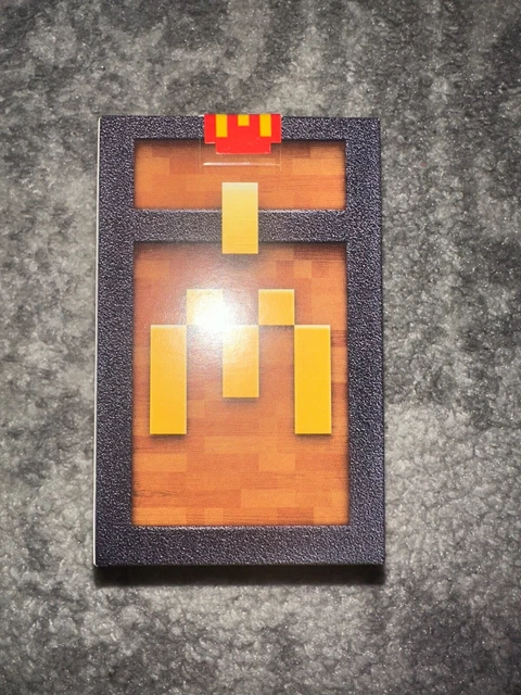 MCDONALDS 2025 MINECRAFT Movie Big Mac Crystal with Code Adult Happy ...