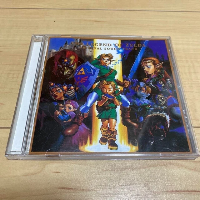 The Legend Of Zelda Ocarina Of Time Original Soundtrack Cd Nintendo 64