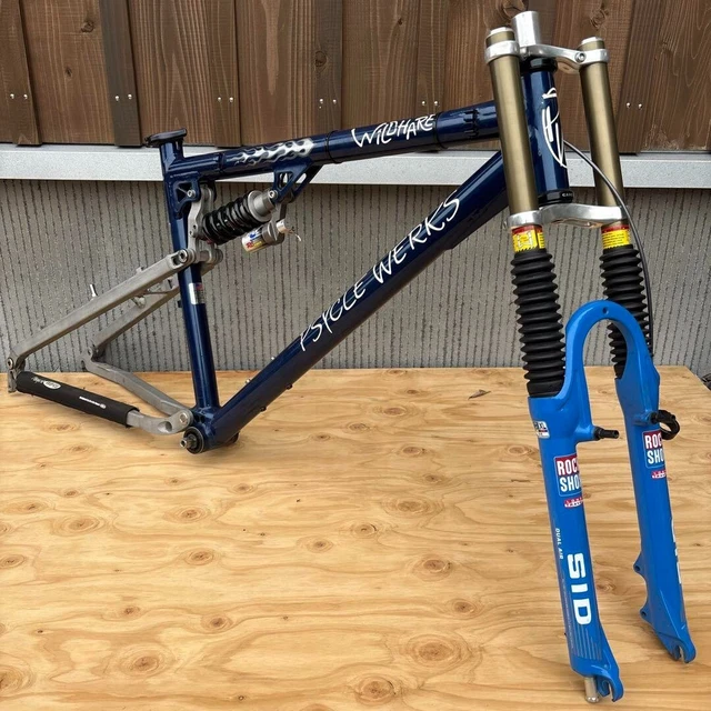 PSYCLE WERKS WILD Hare MTB Frame Set with RockShox SID Fork Vintage ...