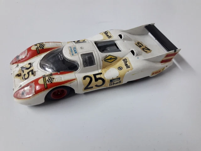 RARE PORSCHE 917L Le Mans 1970 N°25 SUPER CHAMPION SAFIR MADE IN FRANCE ...