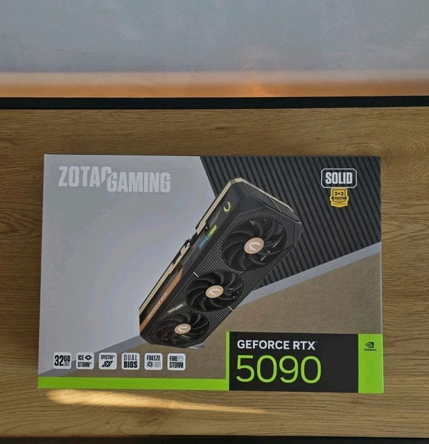 ZOTAC GEFORCE RTX 5090 Solid 32GB GDDR7 PCI-Express Graphics Card IN ...