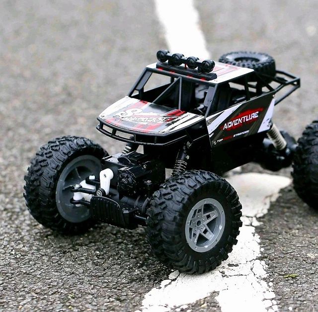DEERC RC CARS Remote Control Off Road Monster Truck 1:14 Metal Shell ...