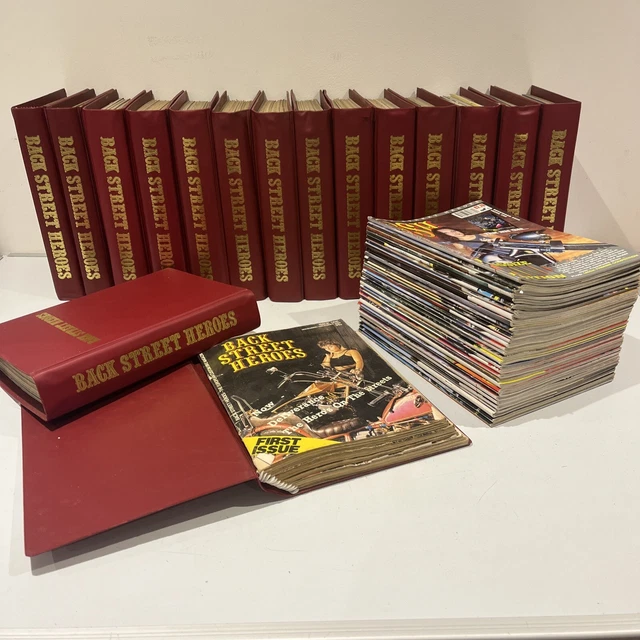 BSH BACK STREET Heroes Magazines Binders Issue 1-200 With All ...