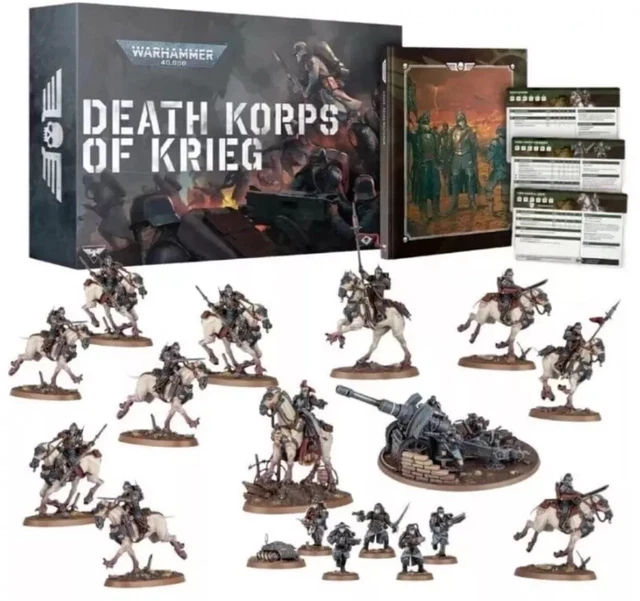 DEATH KORPS OF Krieg Army Box - Warhammer 40K Brand New And Sealed £139 ...