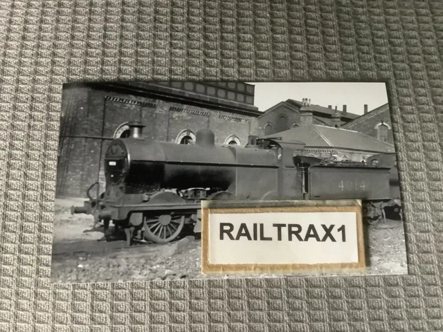 RAILWAY STEAM PHOTOGRAPH - 4014 At Durranhill Shed, Carlisle - August ...