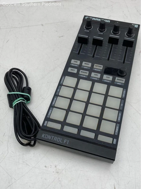 NATIVE INSTRUMENTS TRAKTOR Kontrol F1 DJ Controller MIDI Remix ...