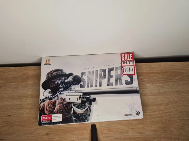 SNIPERS COLLECTORS GIFT Set History Channel 4 Disc Boxset DVD Region 4 ...