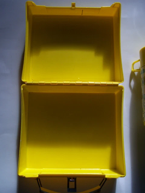 1979 MUPPETS SESAME Street Aladdin Yellow Plastic Lunchbox And Thermos ...