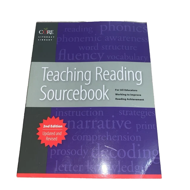 TEACHING READING SOURCEBOOK 2nd Edition Updated & Revised CORE Literacy ...