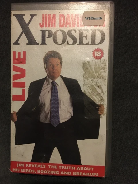 JIM DAVIDSON XPOSED VHS Video £6.93 - PicClick UK
