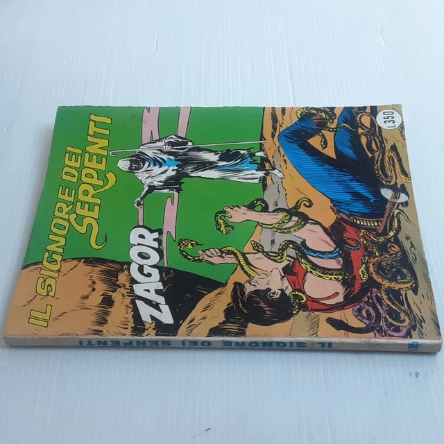 ZAGOR ZENITH GIGANTE n.195 - IL SIGNORE DEI SERPENTI - DAIM PRESS EUR 1 ...