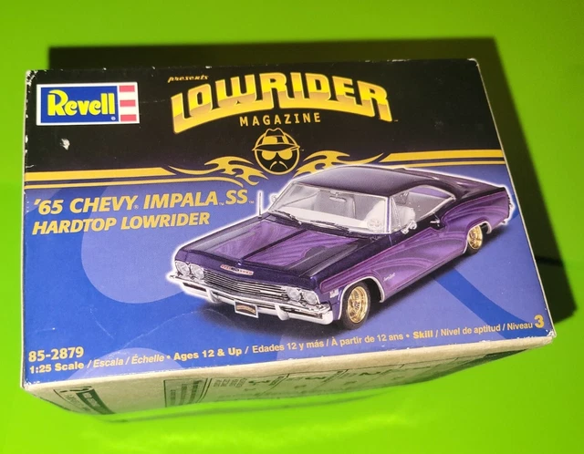 REVELL LOWRIDER MAGAZINE '65 Chevy Impala SS Hardtop 1:25 Open Box Complete £62.89 - PicClick UK