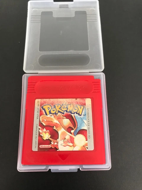 POKEMON VERSION ROUGE Game boy Advance GBA Gameboy Color AUTHENTIQUE ...