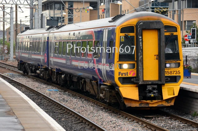 CLASS 158 158735, 2 car DMU, in First ScotRail at Haymarket £0.75 ...