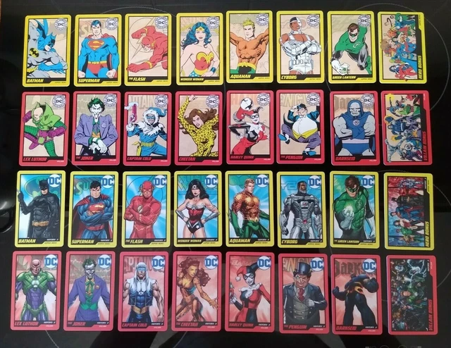 DC SUPER HEROES ARCADE COIN PUSHER CARDS - Complete Set - Series 1 & 2 ...