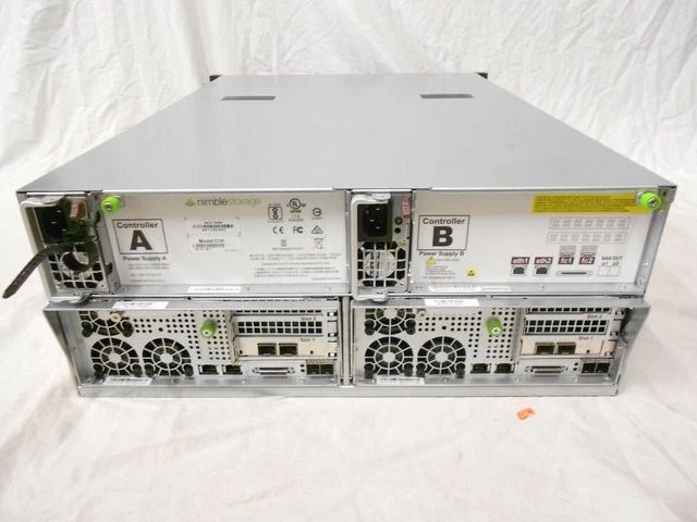 HP NIMBLE STORAGE SAN CS5000 21x 6TB SAS 3x 1.92TB SSD 10Gb Ethernet ...