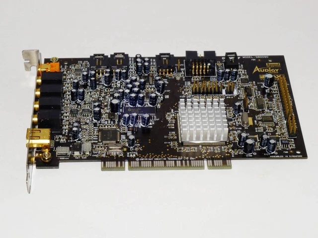 CREATIVE SOUND BLASTER Audigy SB0090 [PCI Connection] Sound Card Used ...