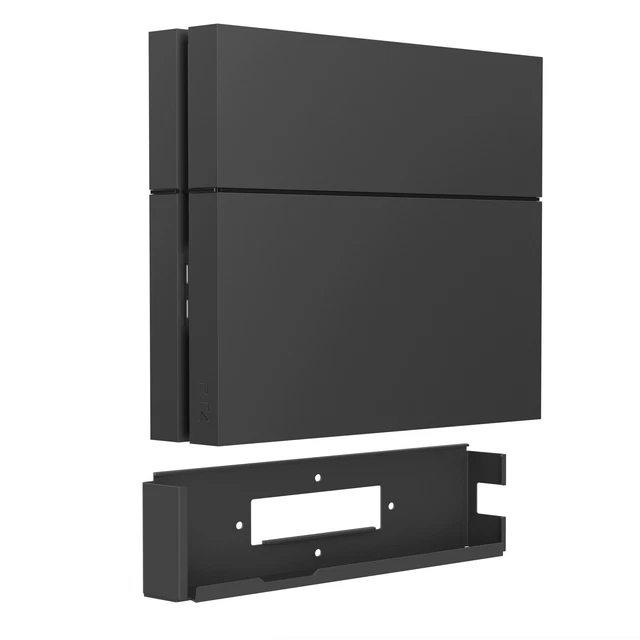 SUPPORT MURAL NOIR pour for ps4 première génération double option de ...