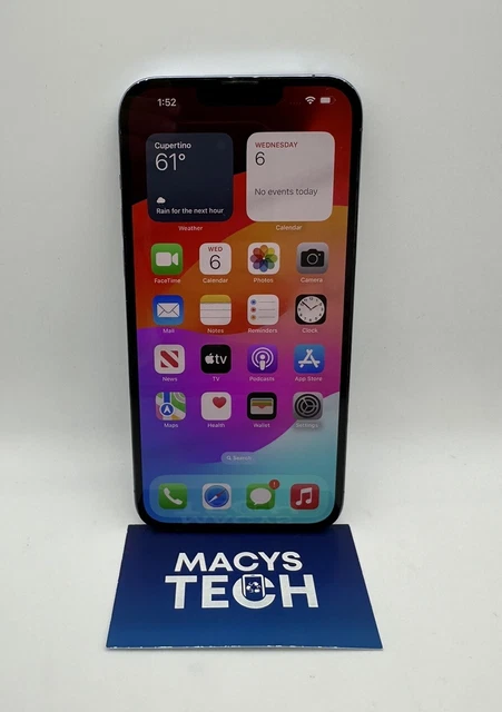 APPLE IPHONE 13 PRO MAX 256GB PACIFIC BLUE UNLOCKED *EXCELLENT ...