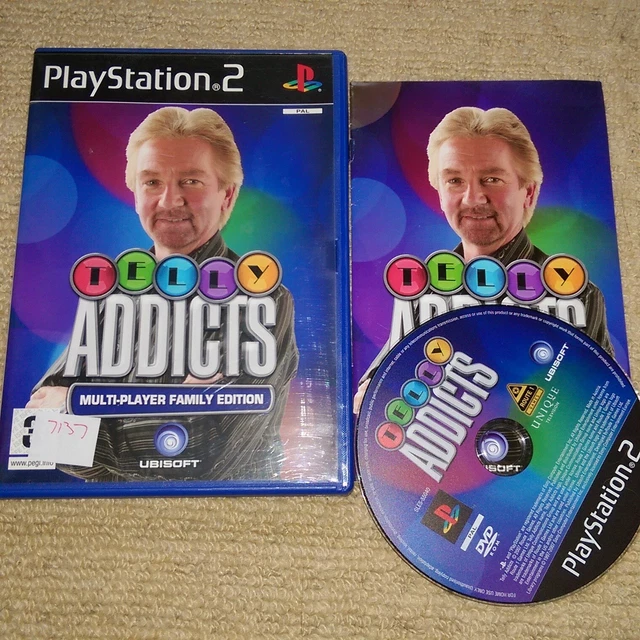 TELLY ADDICTS - Rare Sony PS2 Game £3.99 - PicClick UK