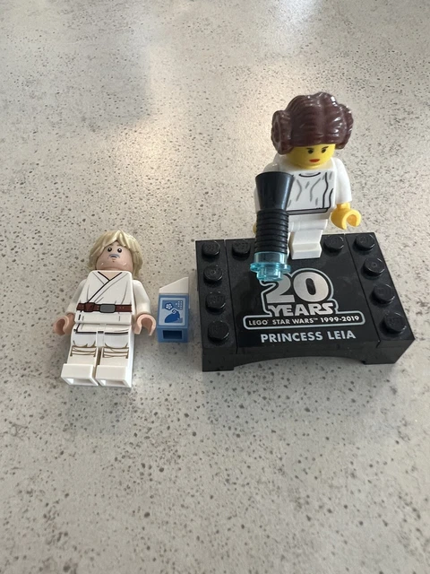 LEGO BLUE MILK Luke And 20 Years Leia Figures $75.00 - PicClick CA