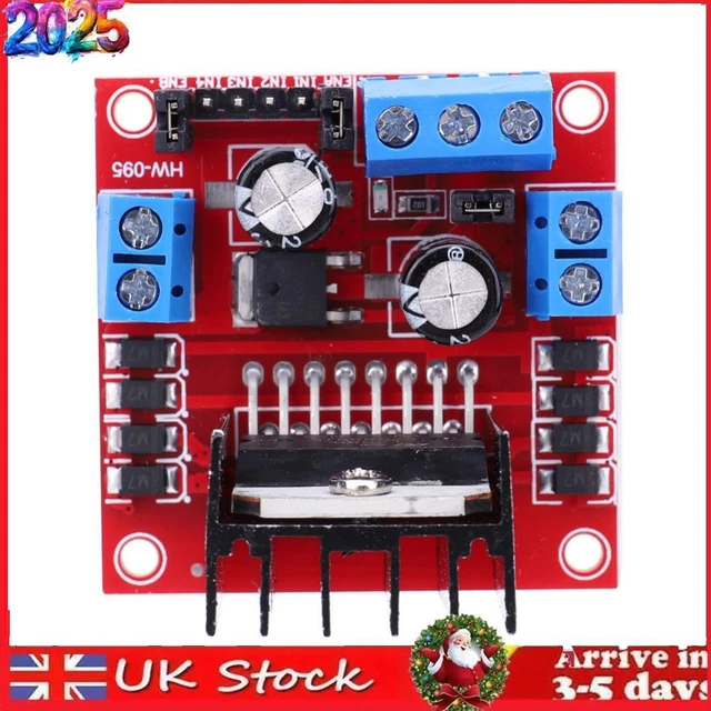 L298N DC MOTOR Driver Module 5V Stepper Motor Drive Module Electronic ...