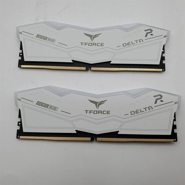 TEAMGROUP T-FORCE DELTA RGB DDR5 Ram 16GB (2x8GB) 6000MHz CL30 Ram -NOT ...