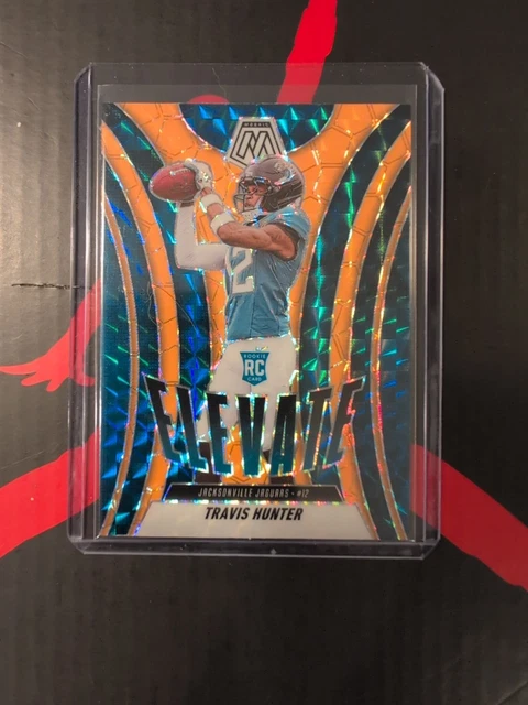🔥2025 TRAVIS HUNTER 3 Rookie Card Lot- Mosaic Orange Fluorescent ...