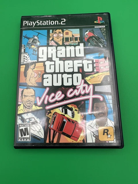 GRAND THEFT AUTO: Vice City (Sony PlayStation 2) PS2 Game Complete ...