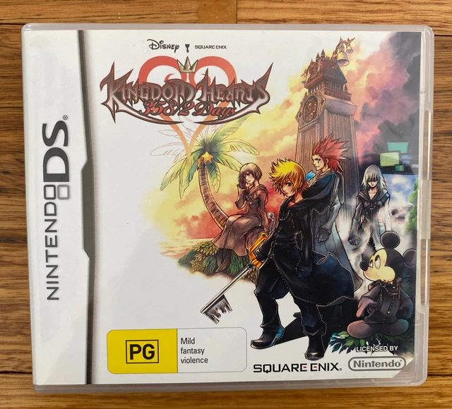 KINGDOM HEARTS 358/2 Days **CASE & MANUAL** No Game Nintendo DS $29.00 ...