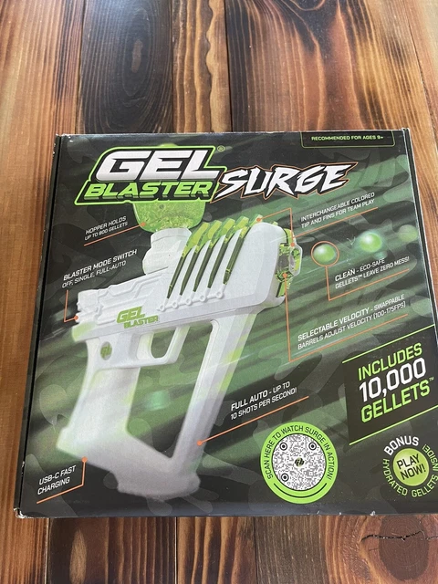GEL BLASTER SURGE Ultimate Water Gellet Blaster Gen3, Fun for Ages 9+ £ ...