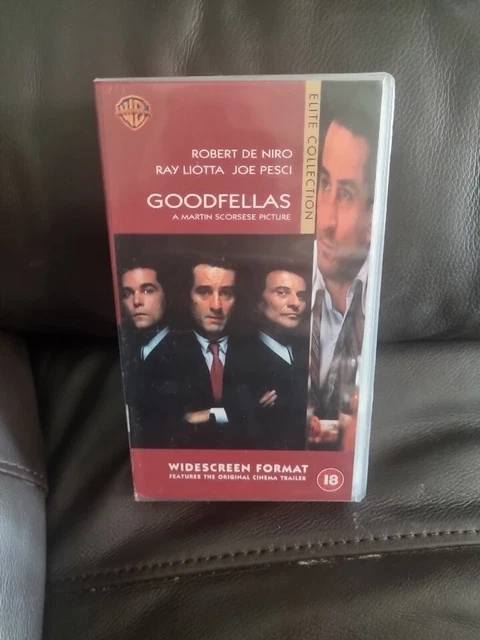 GOODFELLAS - WIDESCREEN Format - VHS Video - 18 Certificate £4.00 ...