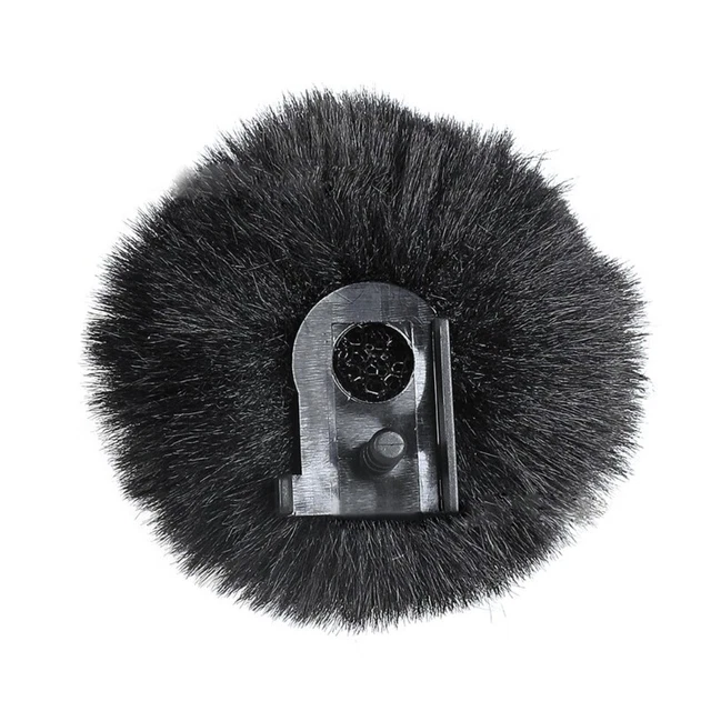 INDOOR OUTDOOR MICROPHONE Windscreen WindShield, Furry Wind Muff for ...