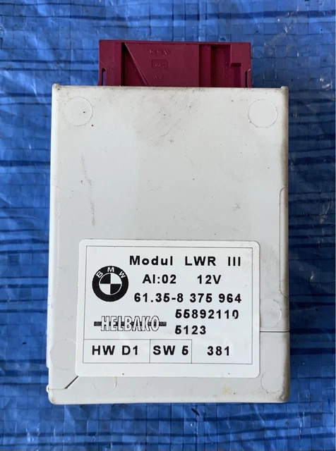 GENUINE BMW E39 M5/Alpina B10 V8 Xenon Headlight Aim Control Module ...