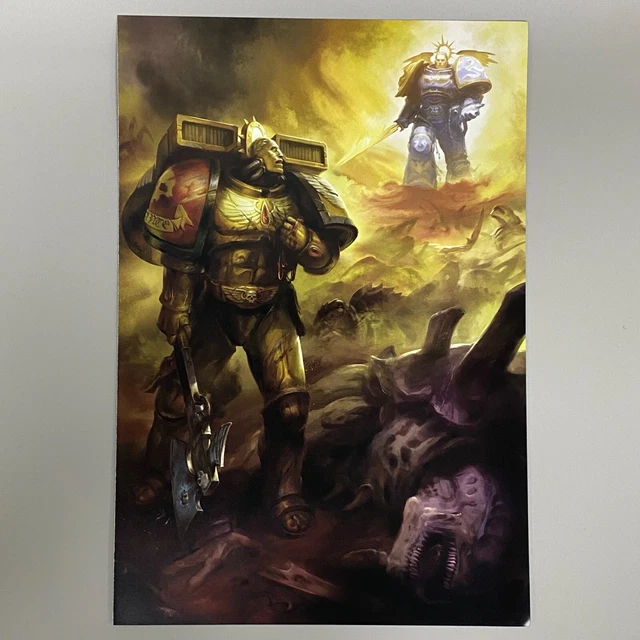 COMMANDANT DANTE BLOOD Angels Art Image Affiche Warhammer 40,000 EUR 15 ...