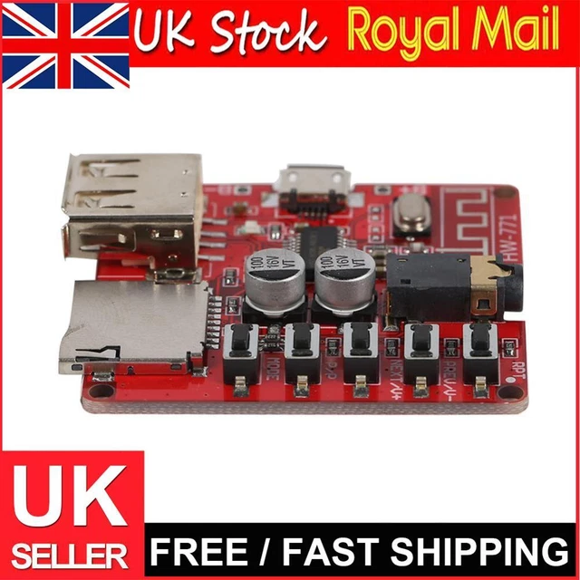 BLUETOOTH AUDIO RECEIVER WAV+APE+FLAC+MP3 Lossless Decoding USB TF Card ...