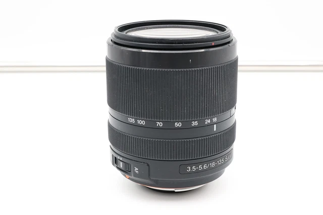 LENS ZOOM SONY Dt 18-135mm Sam 18-135 MM 3.5-5.6 SAL18135 Sony A ...
