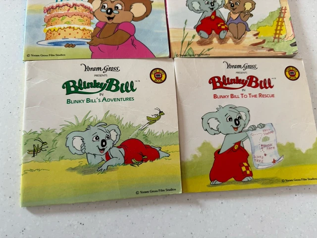 BLINKY BILL TINY Tots Books Bundle Of 5 Yoram Gross, Vintage 1992 1st ...