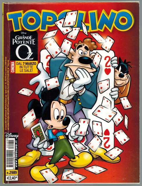 TOPOLINO N. 2984 Mickey Mouse Comics 2013 Cavazzano EUR 3,00 - PicClick IT