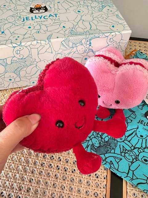 VALENTINE'S DAY JELLYCAT Amuseables Arlette Colette Red Pink Heart ...