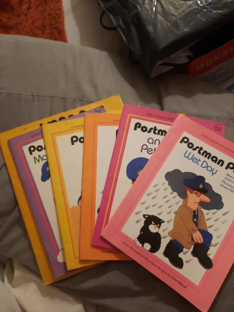 POSTMAN PAT HIPPO Book Series 1980s Vintage Books X6 Scholastic ...