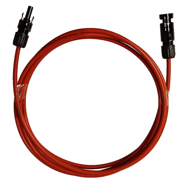 SOLAR CABLE CONNECTING Cable MC4 Male Original Red 4mm2 20m £41.81 ...