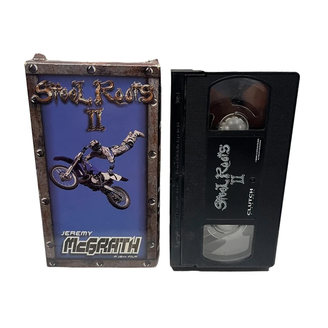 VHS: JEREMY MCGRATH STEEL ROOTS MOTOCROSS DIRT BIKE ~ Ryan Hughes/Mike ...